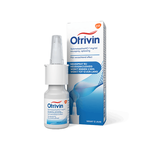Neusspray Otrivin Complete tegen neusverstopping | Otrivin