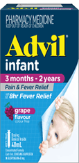 Pain & Fever Relief for Children, Infants & Babies | Advil AU