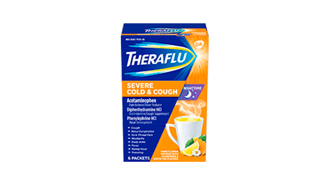 Theraflu® Nighttime Severe Cold & Cough Medicine | Theraflu®
