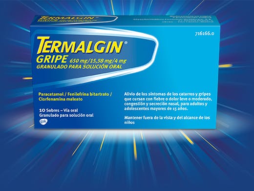 Termalgín combate tus síntomas de la gripe y el resfriado