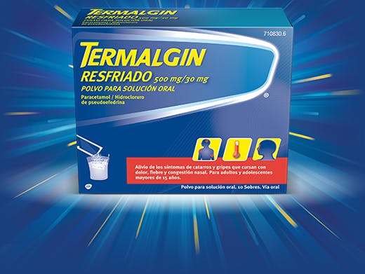 Termalgín combate tus síntomas de la gripe y el resfriado