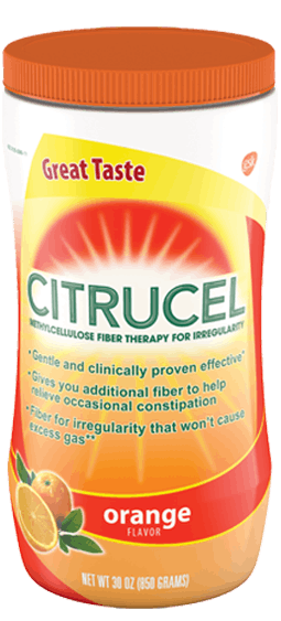 Orange Mix Fiber Powder | Citrucel