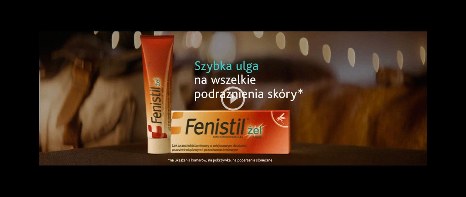 Leki na alergie skórne i uczulenia - Fenistil