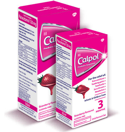 Paracetamol Based Pain Management & Relief | Calpol Paediatric Suspension