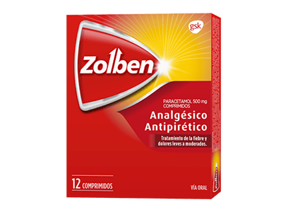 Analgésico con Paracetamol para el alivio del dolor | Zolben