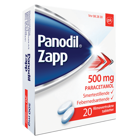 Panodil zapp | Hurtig smertelindring | Panodil DK
