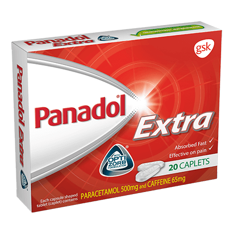 Panadol Extra Caplets With Optizorb Formulation | Panadol Australia