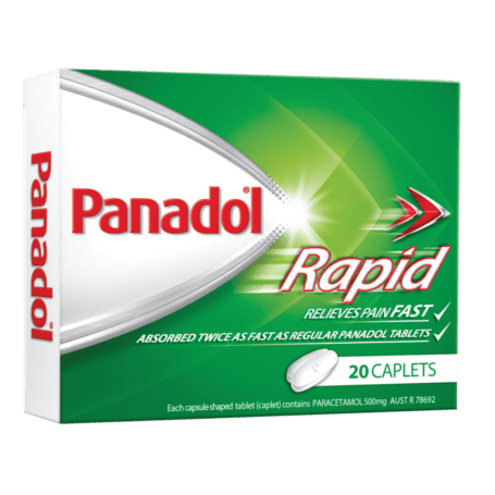 Panadol Rapid Caplets | Panadol Australia