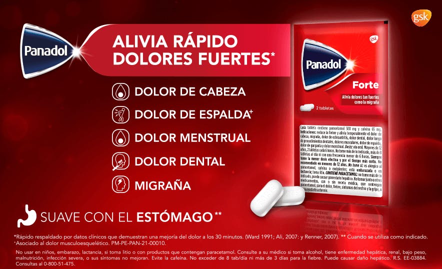 Expertos en el Alivio y Manejo del Dolor | Panadol Perú