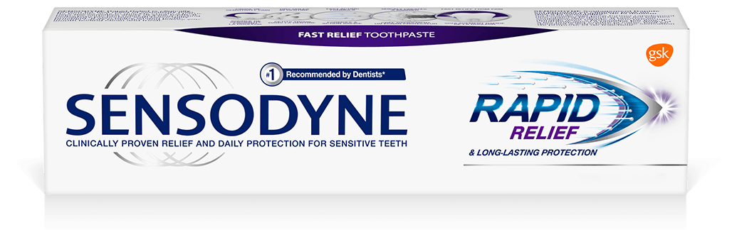 Rapid Relief Toothpaste | Sensodyne