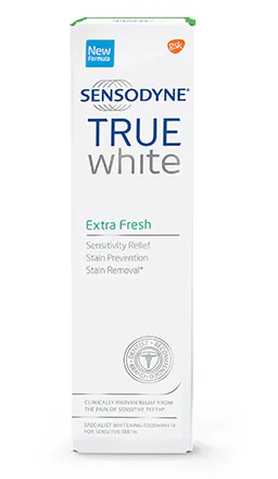 Sensodyne True White Extra Fresh Toothpaste | Sensodyne