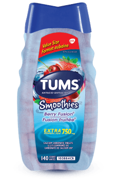 Antiacide - Fusion fruitée 140 | TUMS Smoothies