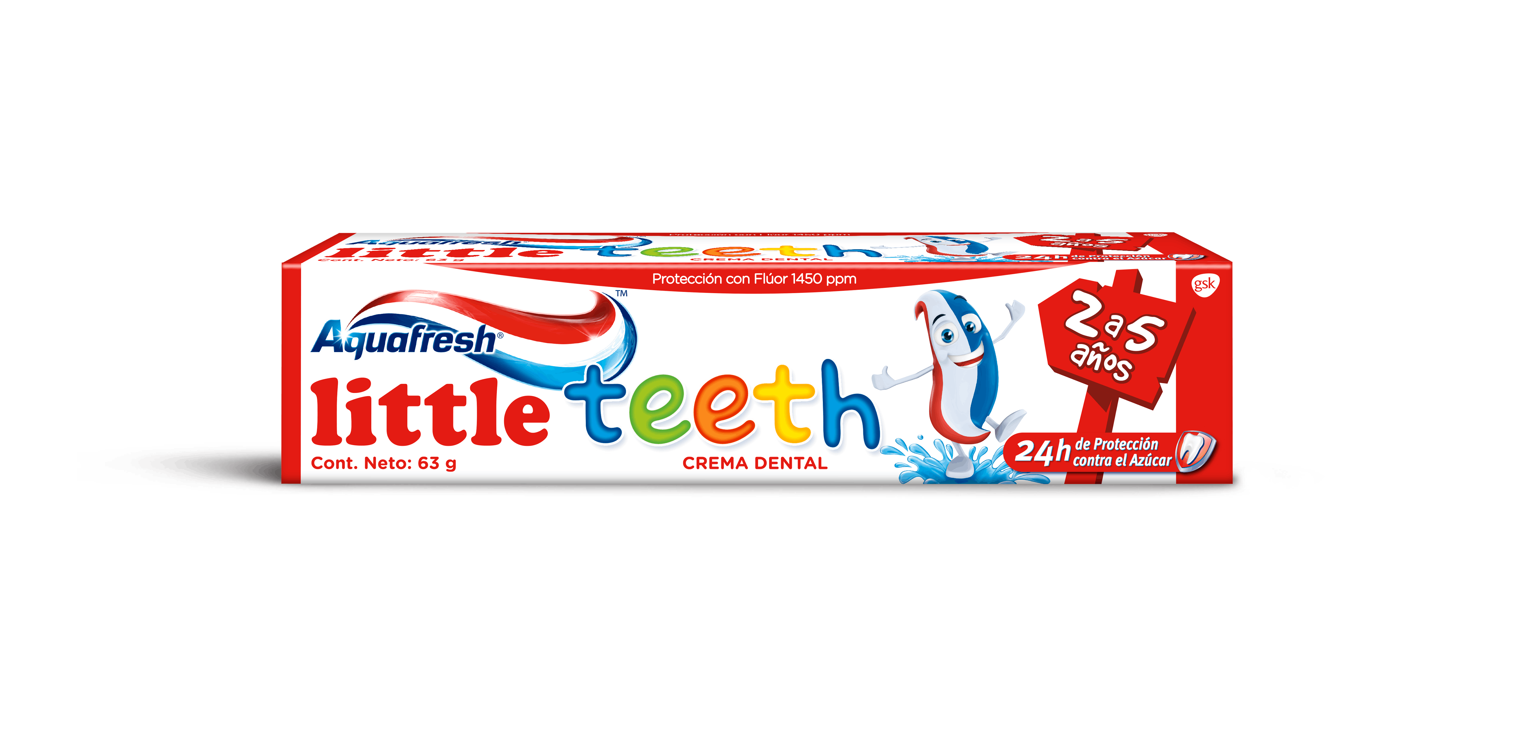 2-5 años: Little Teeth | Aquafresh Chile